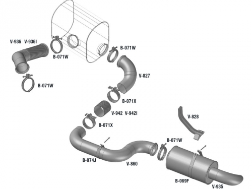 Raçudão Acessórios Para Caminhões - Silencioso Volvo NH/FH/FM 2000/2011 ...